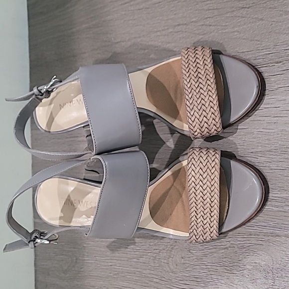 Nine West | Shoes | Nine West Gray Heels | Poshmark